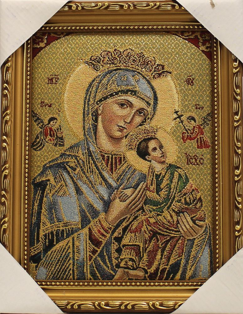 St. Mary The Theotokos (God-Bearer/Mother of God) Mini Fabric Style 6 ...