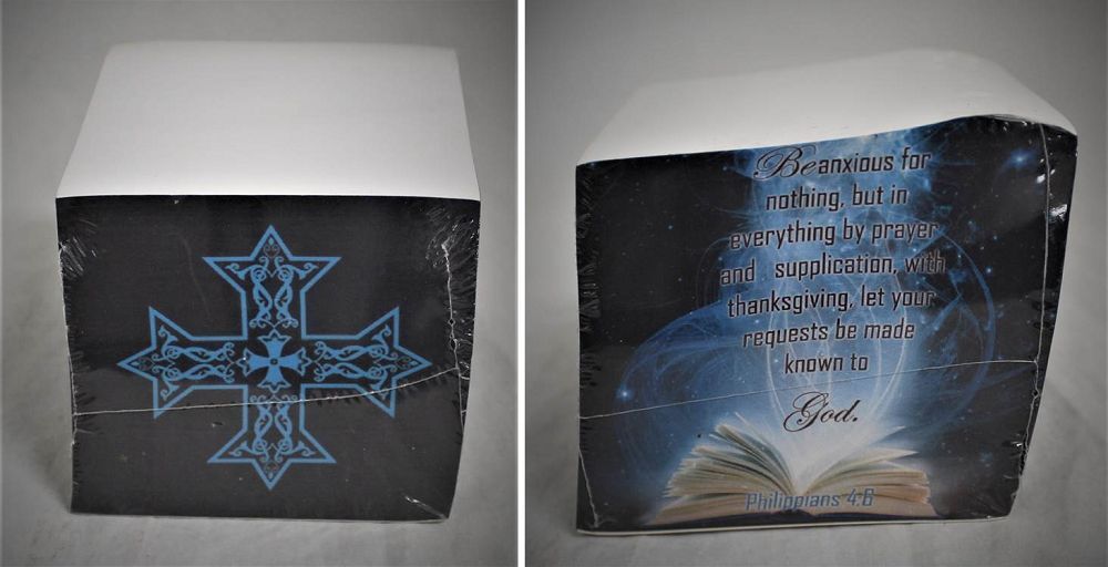 Coptic Cross Sticky Notes | St. Moses Bookstore