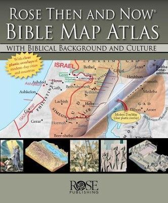 Then and Now Bible Map Atlas | St. Moses Bookstore