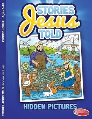 Stories Jesus Told Hidden Pictures Activity Book | St. Moses Bookstore